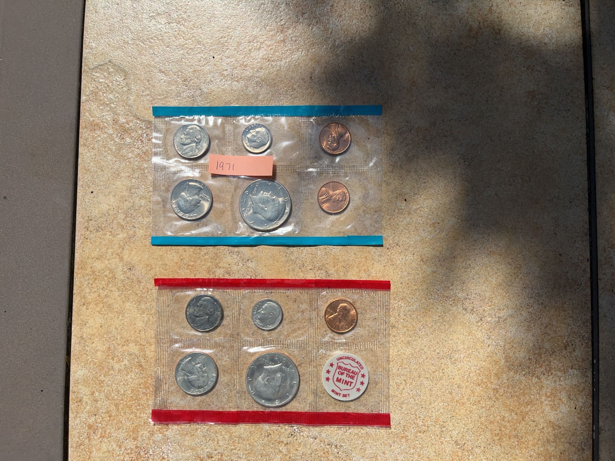 1971 United States Mint Uncirculated Coin Sets, 2 | Maxsold